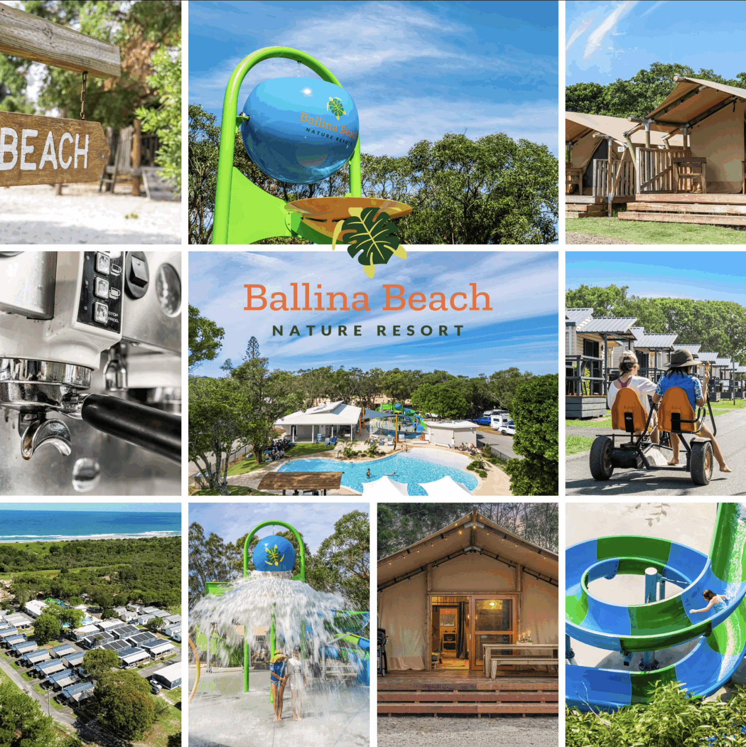 Resort & Camping Facilities - Ballina Beach Nature Resort